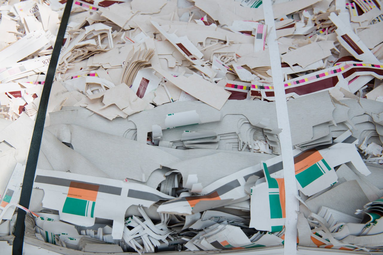 A lot of waste paper goes to landfills - our news